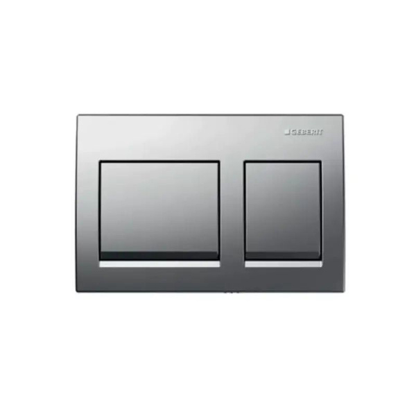 Панель смыва для унитаза Geberit Alpha 35 115.045.21.3 хром купить на OZON по низкой цене ...