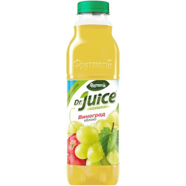 Нектар Фрутмотив Doctor Juice яблочно-виноградный осветленный для ...