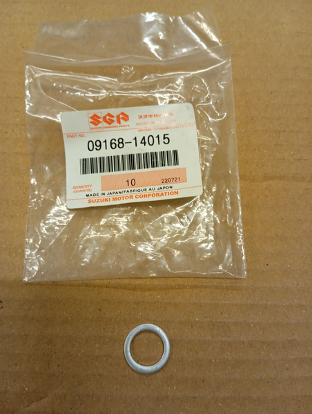 Прокладка сливной пробки, арт. 0916814015000, производитель Suzuki ...