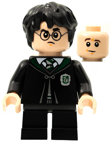 Минифигурка Lego Harry Potter - Black Slytherin Robe and Short Legs ...