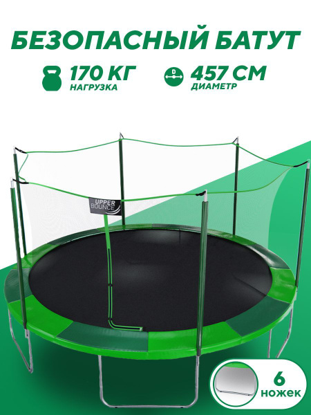 Батут DFC UPPER BOUNCE 15FT купить на OZON по низкой цене (1521373750)