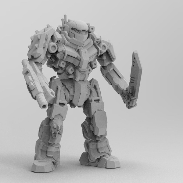 Миниатюра для настольной игры Battletech - Black Knight BL-9-KNT ...