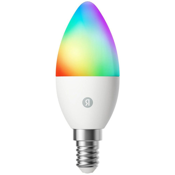 Умная лампочка Яндекс YNDX-00557 White, E14 RGB, Wi-Fi, 6Вт купить на OZON по низкой цене ...