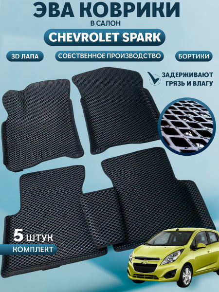 EVA KOVRIK Коврики в салон автомобиля, EVA, 4 шт. купить на OZON по низкой цене (1793292576)
