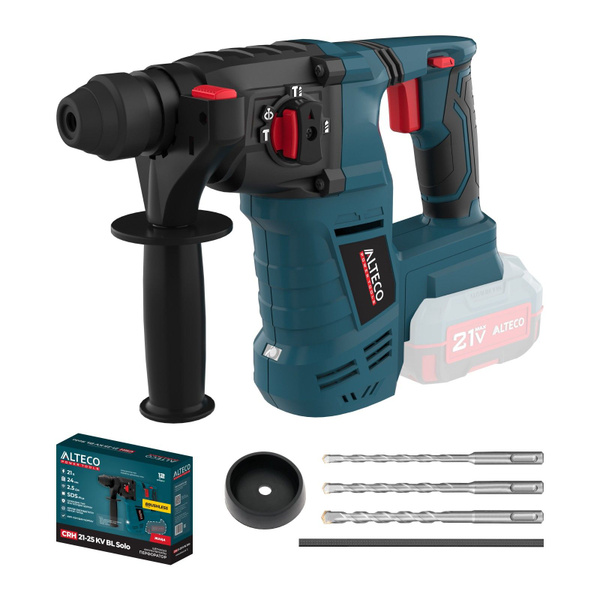 Alteco Перфоратор, 0 акк. купить на OZON по низкой цене (2030726039)