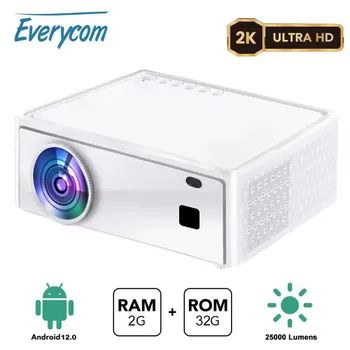 Everycom Проектор Everycom E700 2K, 1LCD, белый купить на OZON по низкой цене (1815641359)