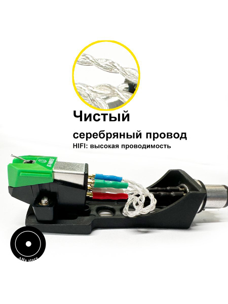 Головка звукоснимателя Audio-Technica AT-VM95E Headshell для ...