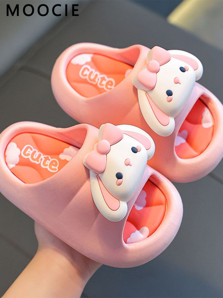 Пантолеты Девочки, Мальчики MOOCIE, размер 26, 27 Полиэстер с ПВХ покрытием Круглый нос Без ...