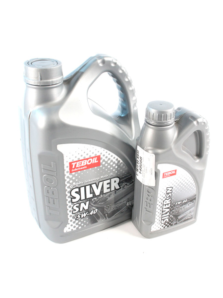 Масло моторное TEBOIL Silver 5W-40 Полусинтетическое 5 л 3453924Р купить c доставкой на OZON по ...