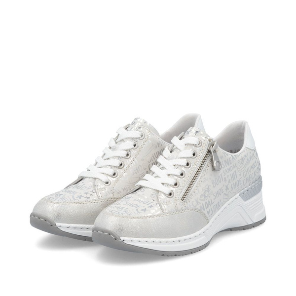 Кроссовки Женский Rieker Искусственная кожа Туризм, размер 41 G Демисезон Шнурки Швейцария ...