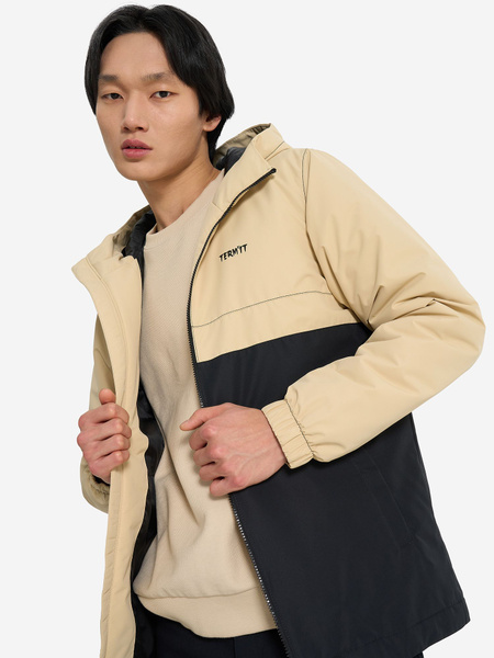 Куртка Мужской Termit черный Полиэстер, размер 54 Демисезон Полиэстер Бангладеш купить c ...