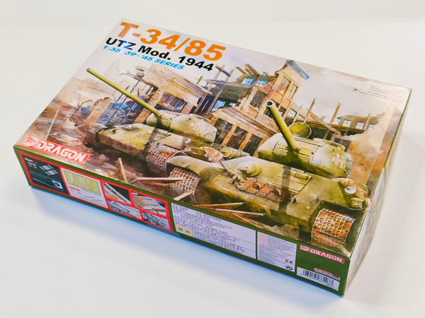 Танк Т-34/85 UTZ Mod. 1944 Сборная модель Dragon 6203 1/35 купить на ...