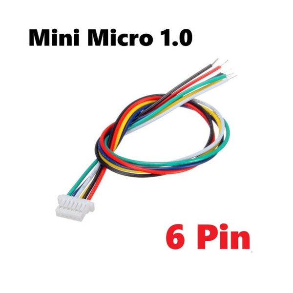 Адаптер переходник Mini Micro JST 1.0 (папа) N75 кабель PH6 6-Pin TTL ...