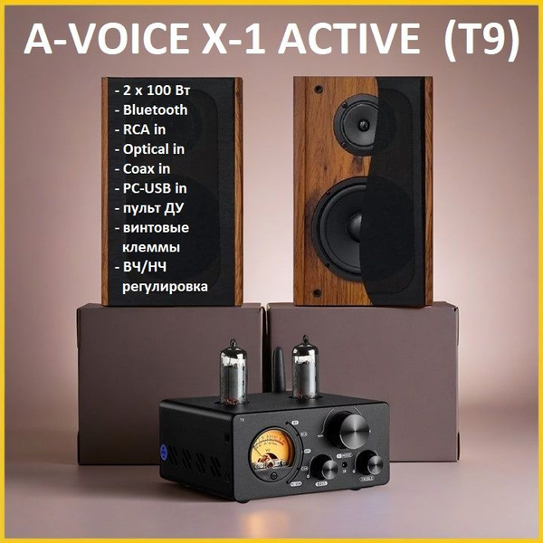 ATOMIC VOICE X-1 ACTIVE (T9) - пассивная акустика 2-х полосная с ...