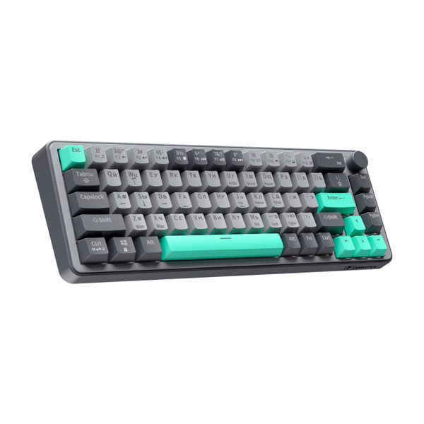 Клавиатура игровая проводная VOROTEX K680 PRO, HUANO Matcha Latte V2 Switch (Графит) купить на ...