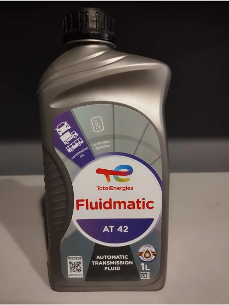 Масло трансмиссионное FLUIDMATIC AT 42 1 л. цвет красный купить c ...