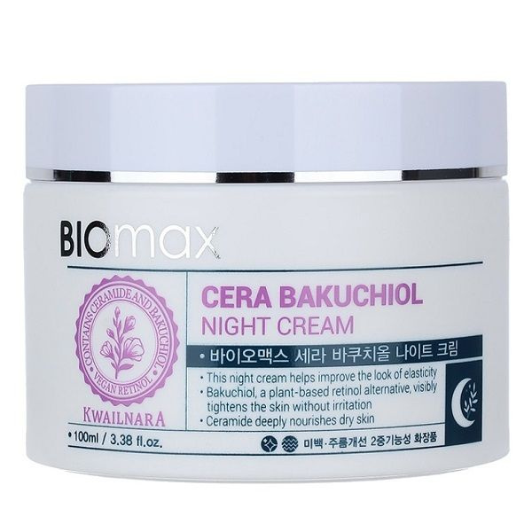 Крем ночной для лица Kwailnara Biomax Cera Bakuchiol Night Cream, 100 ...
