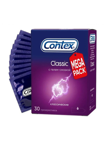 Сontex Презервативы Classic классические, 30 шт. купить на OZON по низкой цене (1865294929)