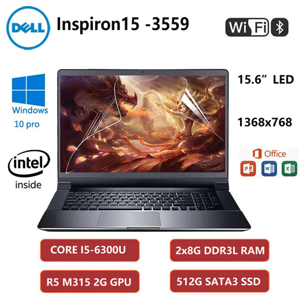 Ноутбук Dell 15.6" Inspiron15 3559 Intel Core i5-6300U 16 ГБ 16 ГБ ...