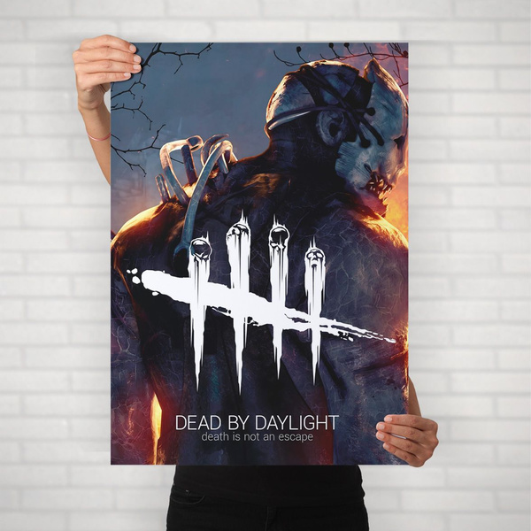 Характеристики Плакат на стену для интерьера ДБД (DBD 4) - Постер по игре Dead by Daylight ...