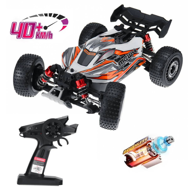 Радиоуправляемая багги MJX Hyper Go 4WD Brushless MEW4 Buggy 1:16 - MJX-M162 купить на OZON по ...