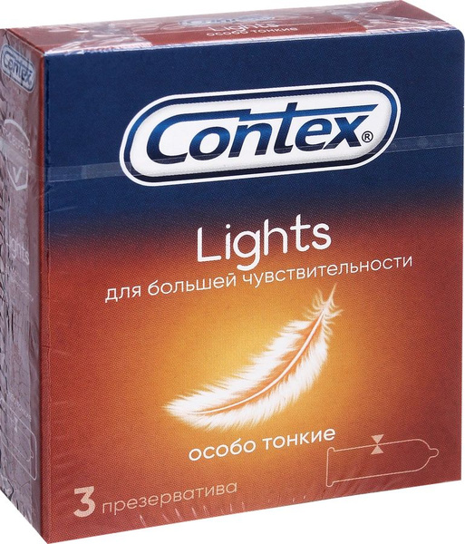 Презервативы CONTEX №3 Lights купить на OZON по низкой цене (1897497299)