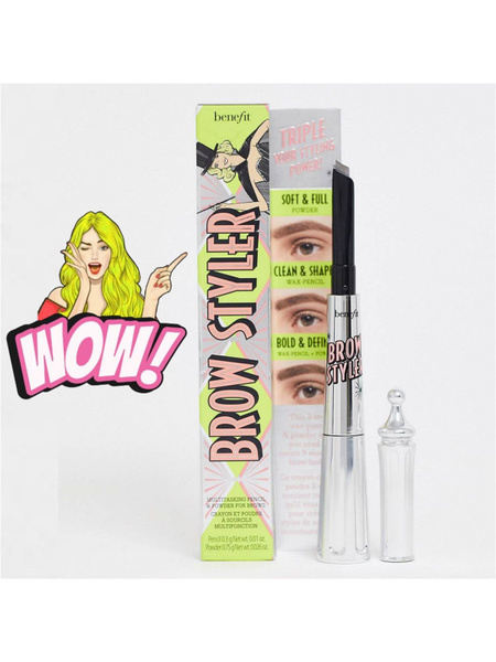 Benefit Карандаш-пудра для бровей Brow Styler, 3.5 - neutral medium ...