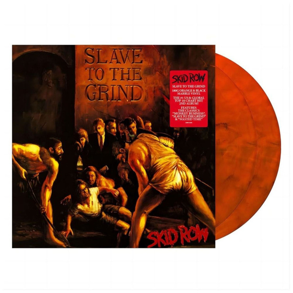 Виниловая Пластинка Skid Row - Slave To The Grind 2LP, Orange & Black Marbled vinyl купить на ...