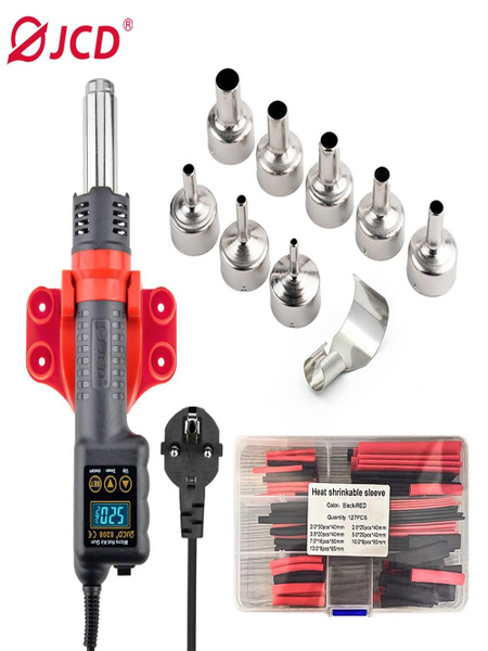 JCD Паяльный фен 750 Вт, Керамический нагреватель, 4 предметов купить на OZON по низкой цене ...