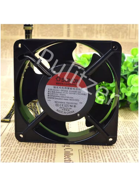 DP200A 2123XBT.GN 120*38mm AC220V полностью металлический вентилятор ...
