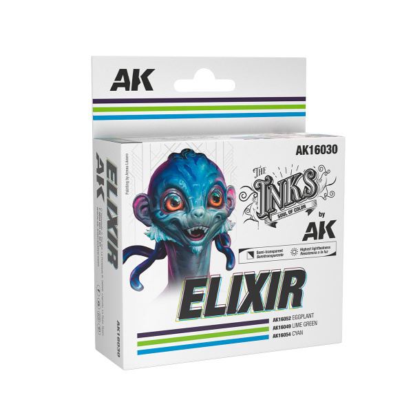 Набор красок AK Interactive Elixir Colors Set (Inks) купить на OZON по ...