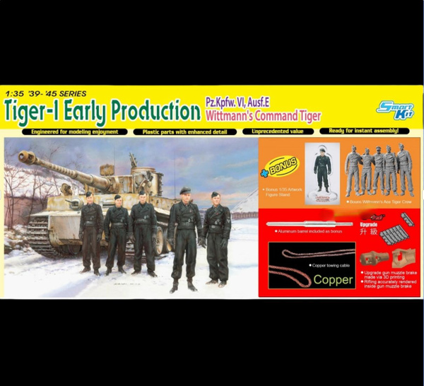 Вопросы и ответы о DRAGON 1/35 6730 Tiger-1 Early Production Pz.Kpfw.VI ...