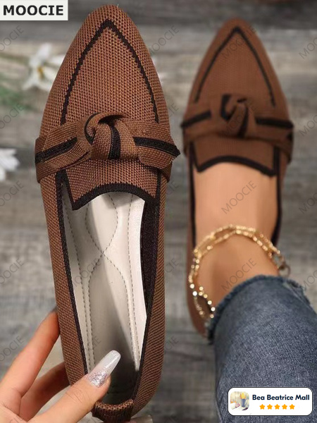 Мокасины Женский MOOCIE темно-коричневый, размер 43 Китай На любой сезон Круглый нос купить c ...