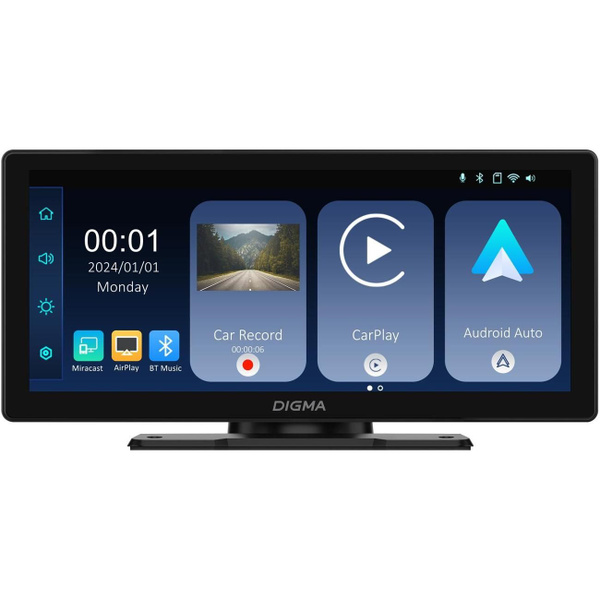 Автомобильный монитор Digma Smart Play SP1000С купить на OZON по низкой цене (1988229713)