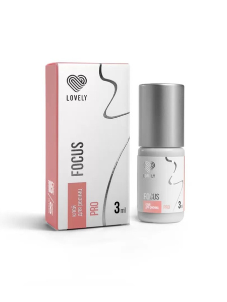 Клей чёрный Lovely "Focus", 3 мл купить на OZON по низкой цене (1994422245)