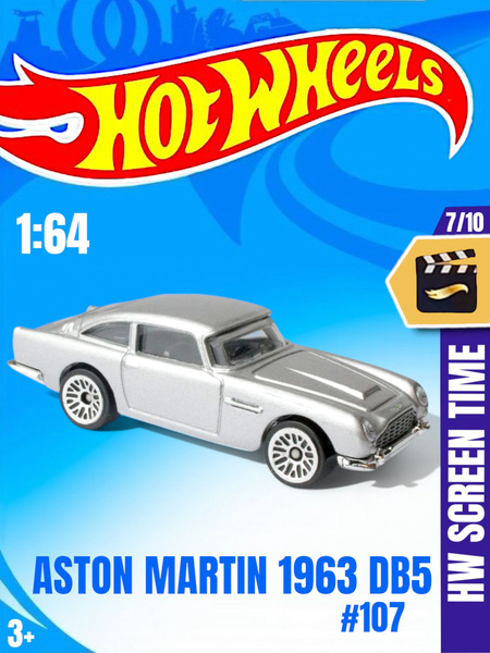 Машинка Hot Wheels - ASTON MARTIN 1963 DB5, C4982 купить на OZON по низкой цене (1995286773)
