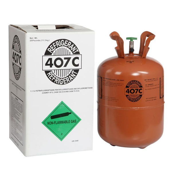 Фреон R 407 C (хладон, хладагент R22, вес с баллоном 11.3кг.) купить на OZON по низкой цене ...