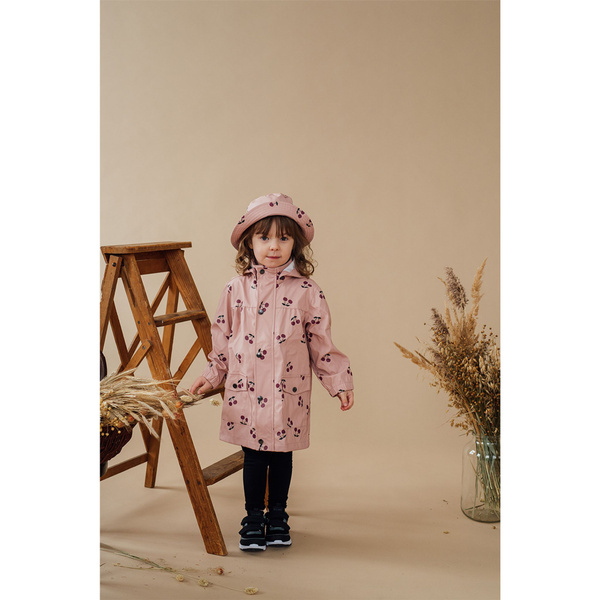 Дождевик Мальчики, Девочки KULING Погоны бэби-розовый пиджачный Waterproof, Softshell, размер ...