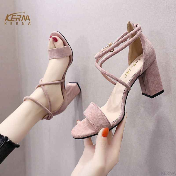 Босоножки Женский KERNA Толстый каблук EVA, размер 40 Бантики Лето Китай Пряжка купить c ...