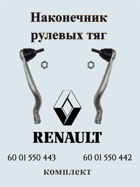 Наконечники рулевых тяг (комплект , левый и правый рулевой наконечник ...