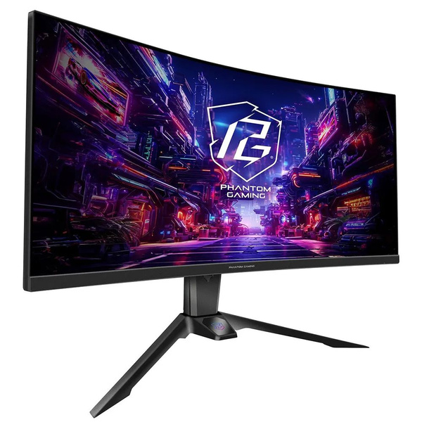 ASRock 34" Монитор Phantom Gaming PG34QRT2B, черный купить на OZON по ...