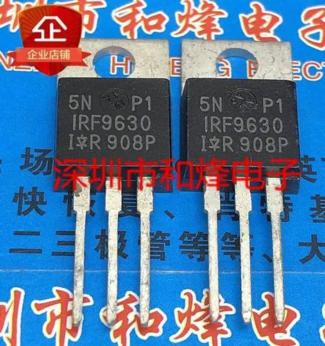 10шт./лот IRF9630 TO-220 MOS 200V 6.5A Интегральная схема купить на ...