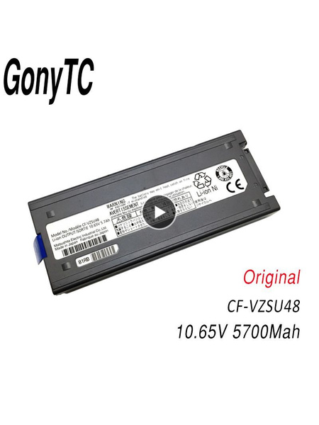 Gonytc Аккумулятор для ноутбука Panasonic 5700 мАч, (CF-VZSU58U, CF ...