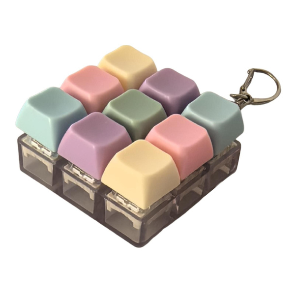 Клавиатура Fidget Click Keychain Button Fidget Необязательный купить на ...