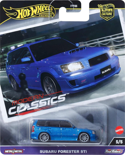 Hot Wheels Subaru Forester STi WR Blue Mica (коллекция Car Culture 2024 ...