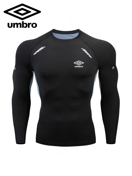 Рашгард Мужской UMBRO черный лакированный никел Длинный, размер 44, 46 Корсет свободный ...