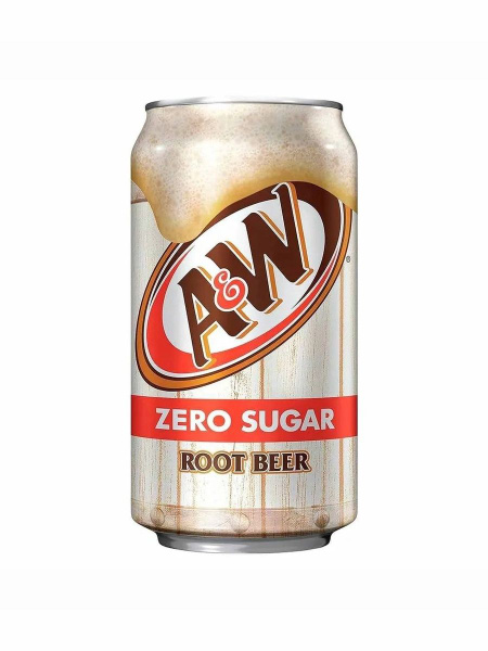 Газированный напиток A&W Root Beer Zero Suqar 12 шт по 355 мл купить на ...