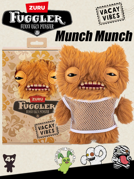 Мягкая игрушка Фагглер 22 см Fuggler Vacay Vibes Munch Munch Plush Collectible Toy / Детская ...