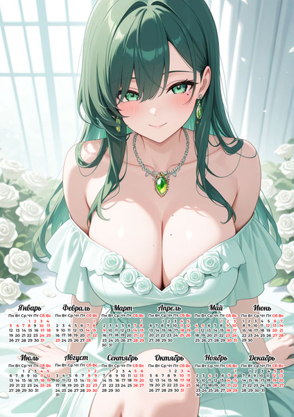 Календарь "Красивые девушки. Аниме 18+" на 2026, формат А4 с ламинацией купить на OZON по низкой ...