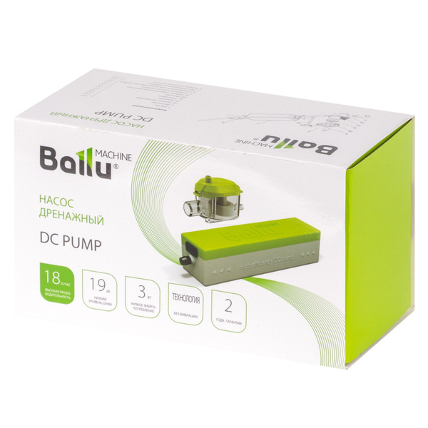 Насос дренажный Ballu Machine DС Pump (проточный, 18 л/ч) купить на OZON по низкой цене (2143106609)